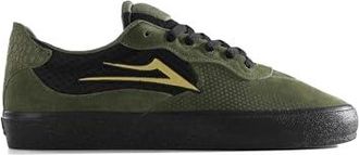Lakai Essex Low Skate Chaussures pour Homme - Chaussures de Skateboard pour Homme, Noir Gator Gold, 46 EU