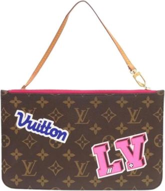 Louis Vuitton Pre-owned Vintage Monogram Clutch - Femme - Pre-owned - Brun - Taille: ONE Size