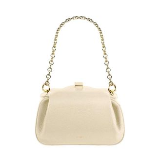 Yuzefi Femme, Sacs, Beige, Taille: ONE Size Oyster Clutch Mini