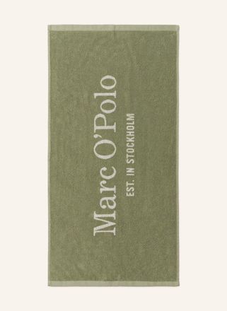 Marc O'Polo Marc Opolo 2er-Set Handt&uuml;cher Statement gruen