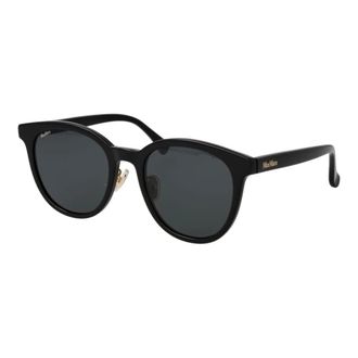 Max Mara Panto Sonnenbrille - - Accessories - Damen - Schwarzk - ONE SIZE