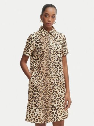 Lola Casademunt Kleid f&uuml;r den Alltag LS2616134 Braun Loose Fit