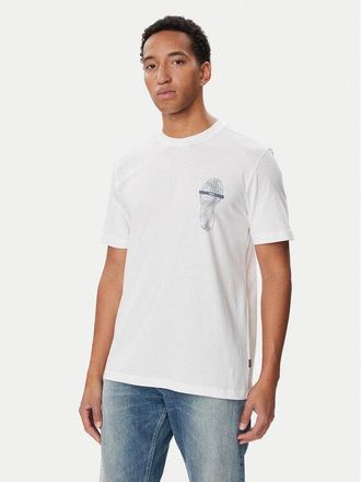 HUGO BOSS T-Shirt 50571291 Wei&szlig; Regular Fit