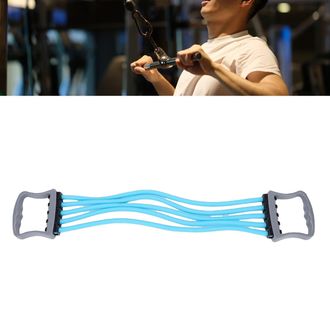 ZJchao Widerstandsband-Set, Verstellbare Spannung, Krafttrainingsb&auml;nder f&uuml;r Fitness-Workouts zu Hause, Fitnessstudio, 5 R&ouml;hren, Elastische TPR-&Uuml;bungsb&auml;nder f