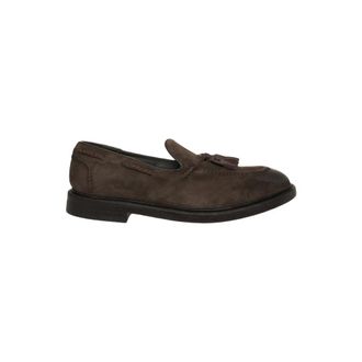 Green George Klassische Marrone Wildleder Loafers - - Shoes - Herren - Braun - 44 EU