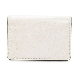 Hidesins Portefeuille en cuir craquel&eacute; - Femme - Accessoires - Blanc - Taille: ONE Size
