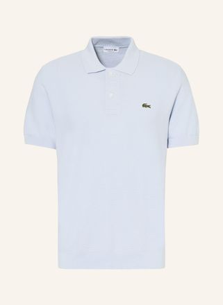 Lacoste Strick-Poloshirt Classic Fit blau