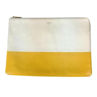 Celine Pre-owned Leder celine-taschen - - Pre-owned - Damen - Wei&szlig; - ONE SIZE