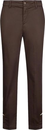 Liu Jo Femme, Pantalons, Brun, Taille: W25 Chinos Slim-fit