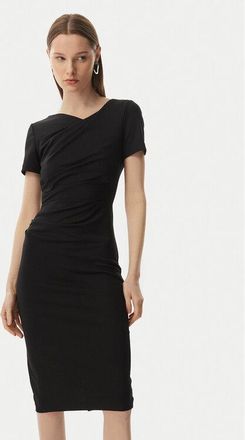 Rinascimento Rinascimento Coctailkleid CFC0129420003 Schwarz Slim Fit
