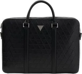 Guess Sacoche business effet cuir &agrave; motif