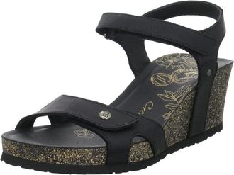 Panama Jack Julia Basics, Damen Riemchensandalen, Schwarz (Negro B1), 39 EU (6 UK)