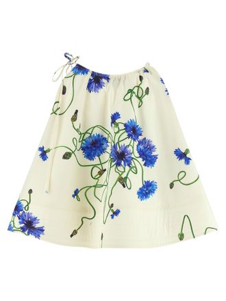 Stella McCartney Womens Blue Cotton Blouse