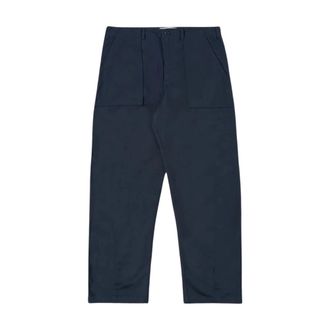 Universal Works Twill Fatigue Pant - - Trousers - Herren - Blau - W33