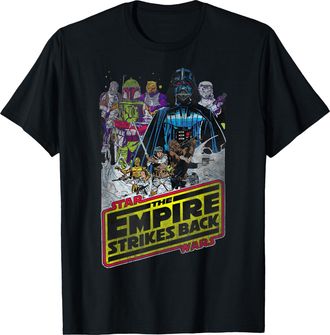 Star Wars Distressed Vintage Empire Strikes Back Poster T-Shirt