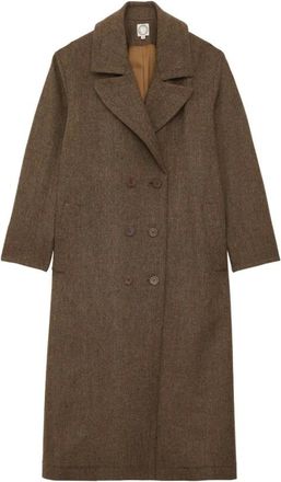 Ines De La Fressange Femme, Manteaux, Brun, Taille: 38 FR Denise Long Coat