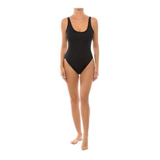 Michael Kors Studded Scoopneck One-Piece Swimsuit - - Swimwear - Damen - Schwarzk - XS