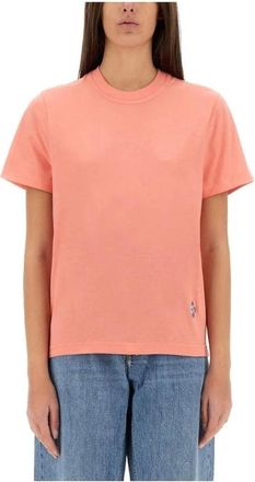 Bottega Veneta Femme, Tops, Rose, Taille: 38 FR Cotton Jersey T-Shirt