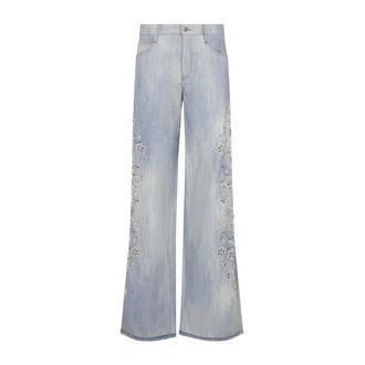Ermanno Scervino Baggy Jeans - - Jeans - Damen - Blau - S