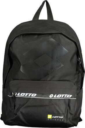 Lotto Homme, Sacs, Noir, Taille: ONE Size Sac &agrave; dos noir pour homme avec fermeture &eacute;clair