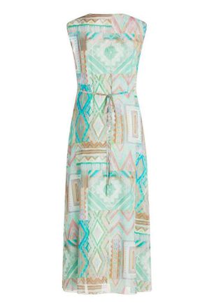 Cartoon Midikleid Damen ohne Arm