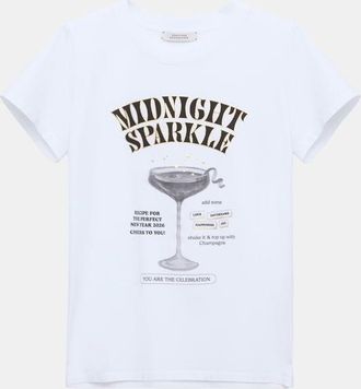 Dorothee Schumacher Rundhalsshirt mit MIDNIGHT SPARKLE-Print