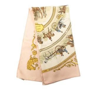 Herm&egrave;s Pre-owned La Promenade de Longchamps Scarf - Femme - Pre-owned - Multicolore - Taille: ONE Size