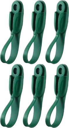 Generic Girlandenbinder - Gel&auml;nder-Girlandenbinder, Gel&auml;nderschutz, Weihnachtsgirlandenbinder, 6 St&uuml;ck Silikon-Aufh&auml;ngungsgurte, Treppengirlandenbinder f&uuml;r Ka