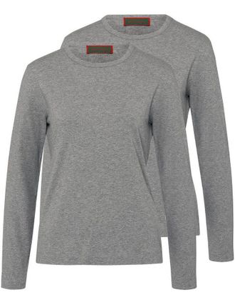 Brigitte von Sch&ouml;nfels Langarmshirt Langarm-Shirts im Doppelpack