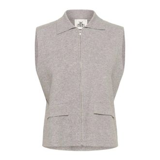 Karen by Simonsen Damen, Strickwaren, Grau, XLGr&ouml;&szlig;e