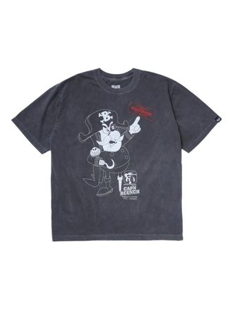 Neighborhood x Bounty Hunter t-shirt à imprimé graphique - Noir