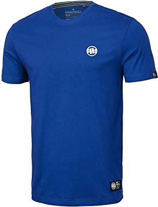 Pitbull T-Shirt Homme Small Logo, T-Shirt &agrave; Manches Courtes pour Homme, T Shirt Homme Classique Coupe, Tee Shirt Homme Coton, T-Shirts Homme Manche Courte - L