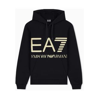 Emporio Armani SweaT-shirt &agrave; capuche Logo Series - Homme - Sweatshirts et sweats &agrave; capuche - Noir - Taille: S