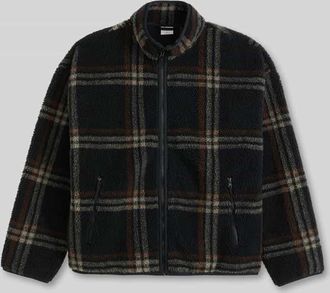 Levi's Boxy Fit Fleecejacke mit Stehkragen Modell NOLAN