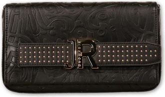 John Richmond Hobo Bags - Black Pu Shoulder Bag - Gr. unisize - in Schwarz - f&uuml;r Damen