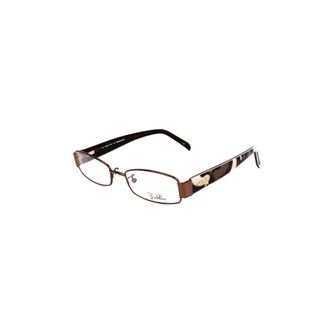 Pucci Braune Rechteckige Brillenrahmen Stilvoll - - Accessories - Damen - Braun - ONE SIZE