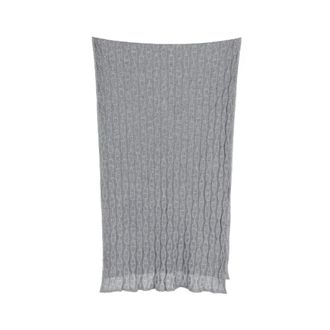 Herm&egrave;s Pre-owned Schal mit Kettenmuster - - Pre-owned - Herren - Grau - ONE SIZE