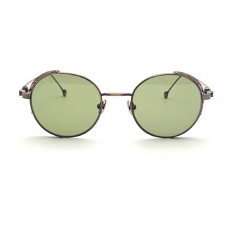 Matsuda Elegante runde Sonnenbrille - - Accessories - Damen - Grau - ONE SIZE