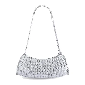 Paco Rabanne Femme, Sacs, Gris, Taille: ONE Size 1969 Clutch