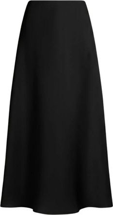 Alberta Ferretti Femme, Jupes, Noir, Taille: 38 FR Triple Silk Organza Maxi Skirt
