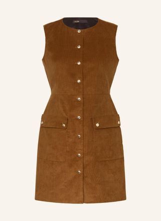 Maje Cordkleid beige