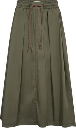 Mos Mosh MOS Mosh, Femme, Jupes, Vert, Taille: 42 FR Maxi Skirt