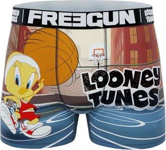 Freegun Boxer Homme Microfibre Looney Tunes (S, Tweety Basket LOO13)
