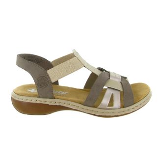 Rieker Damen, Schuhe, Beige, 40 EUGr&ouml;&szlig;e