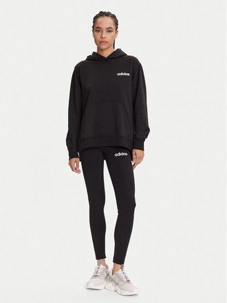 adidas Jogginganzug Leisure JX0474 Schwarz Regular Fit