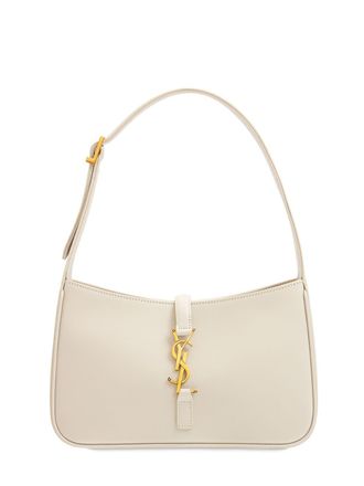 Saint Laurent Sac Hobo En Cuir Lisse Le 5 &Agrave; 7