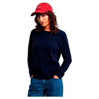 GANT Lambswool Cable C-Neck