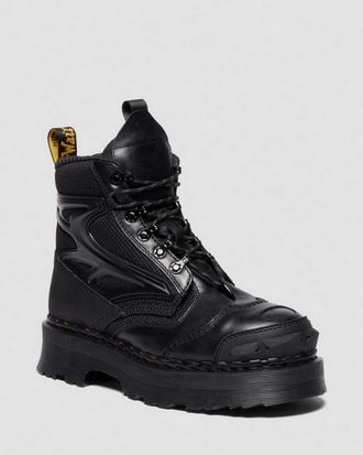 Dr. Martens Exoshield Xx01 Lederstiefel Mit Stahlkappe in Schwarz, Gr&ouml;&szlig;e: 37