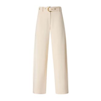 Pinko Pinko, Femme, Pantalons, Blanc, Taille: 38 FR Wide Pantalons