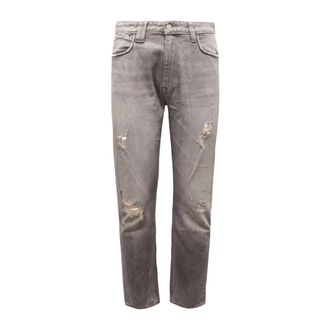 Cycle Femme, Jeans, Gris, Taille: W25 Pantalon Denim Ample